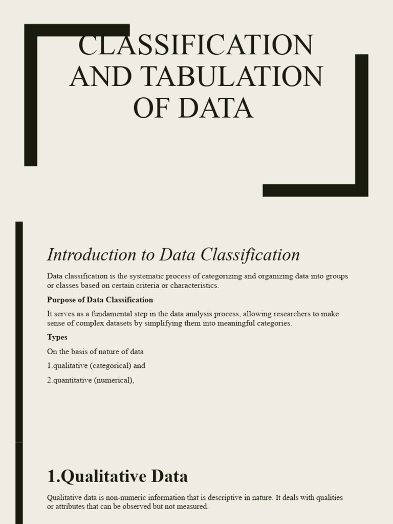 Presentation Research | PDF | Quantitative Research | Data