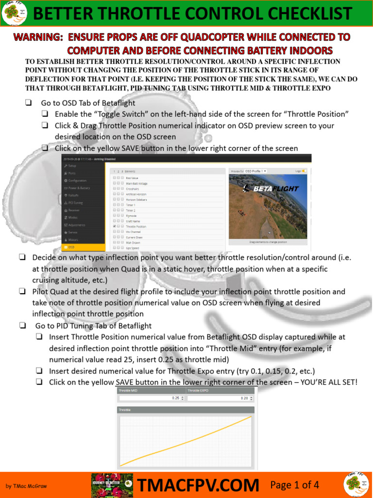 Better Throttle Control Checklist | PDF | Computing | Computer Engineering