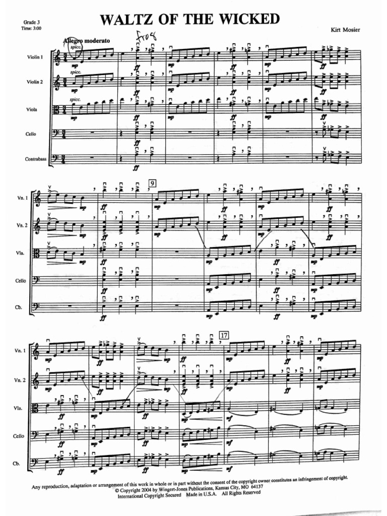 Waltz of The Wicked 1 | PDF