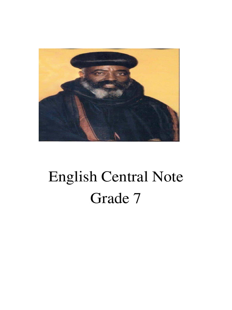 Grade 7 English Study Guide | PDF | English Language | Language Mechanics