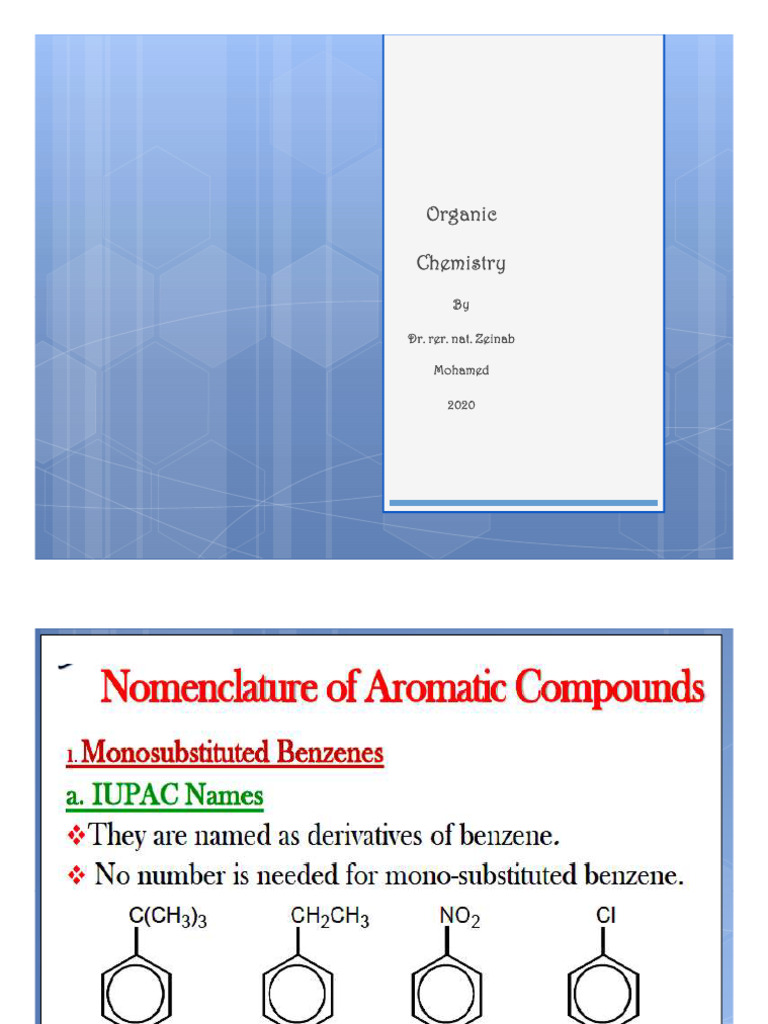 محاضره 2 | Download Free PDF | Methyl Group | Benzene