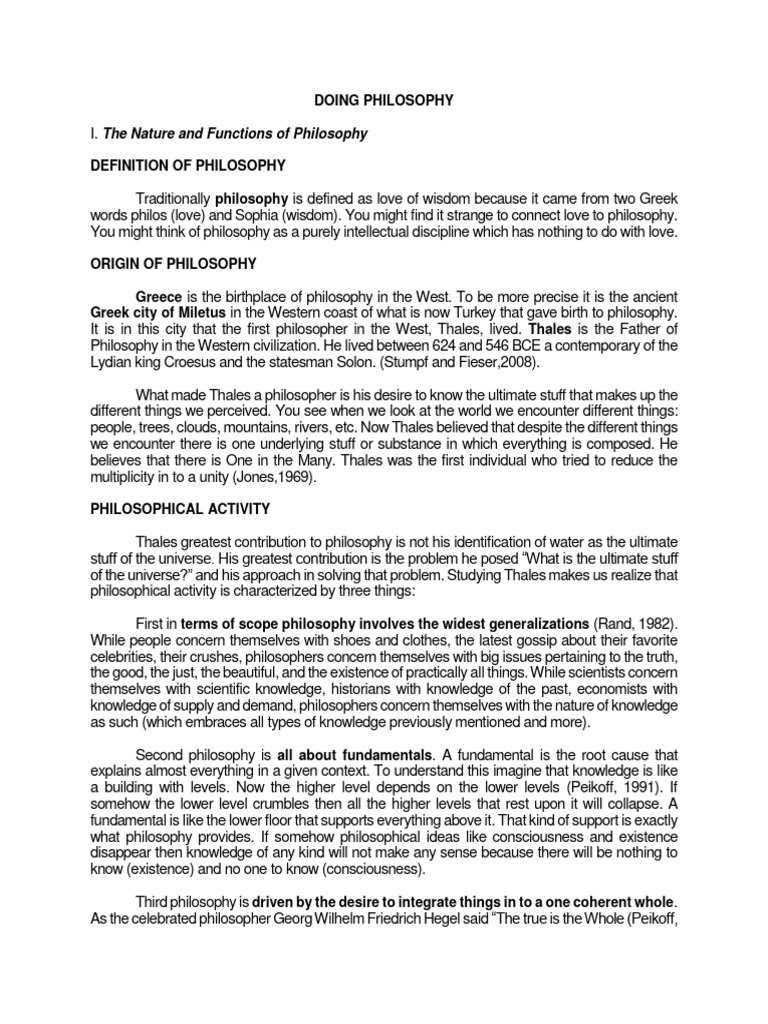 Doing Philosophy | PDF | Dialectic | Reason