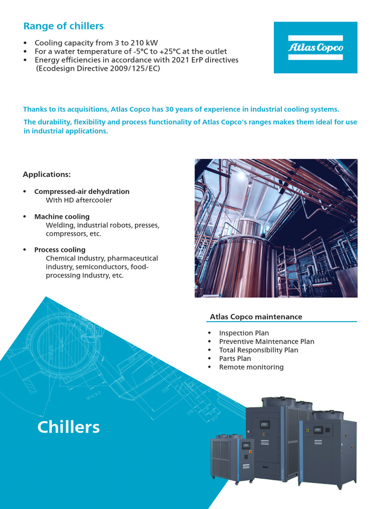 Flyer Chillers TCX and TCA | PDF | Heat Exchanger | Energy Technology