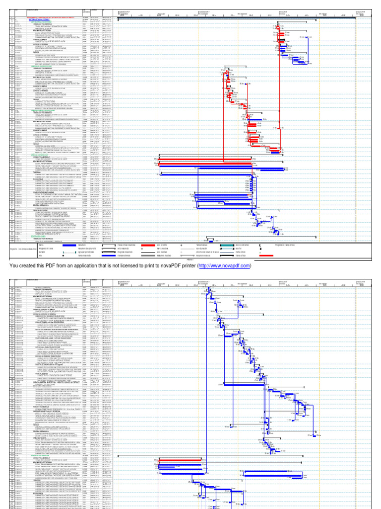 1.00 Cronograma Valorizado | Descargar gratis PDF | Ingeniería estructural | Ingeniería de ...