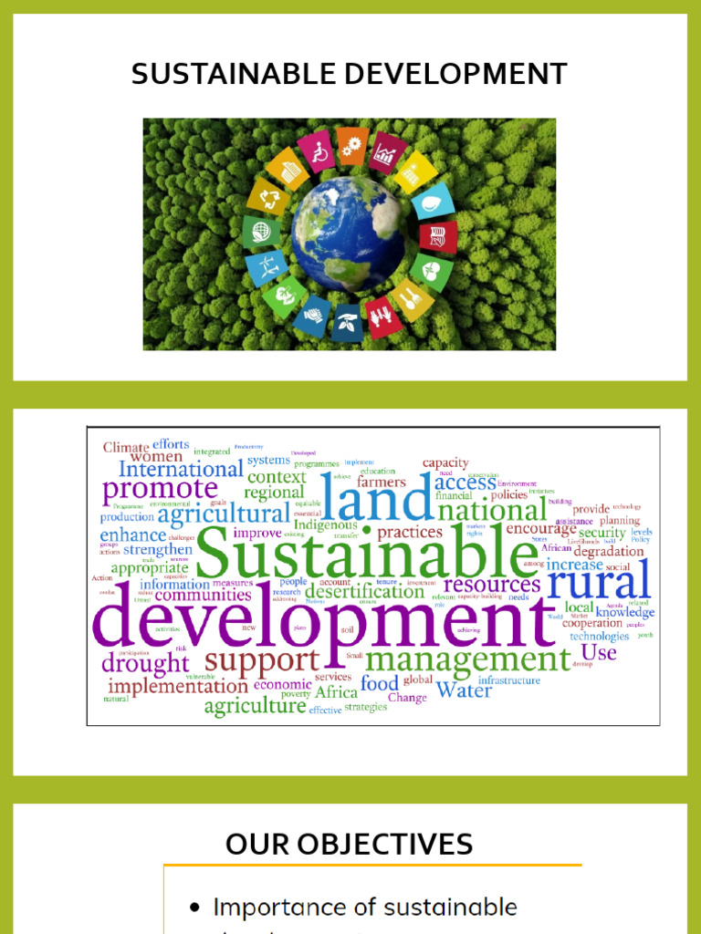 Sustainable Development | PDF | Sustainability | Sustainable Development