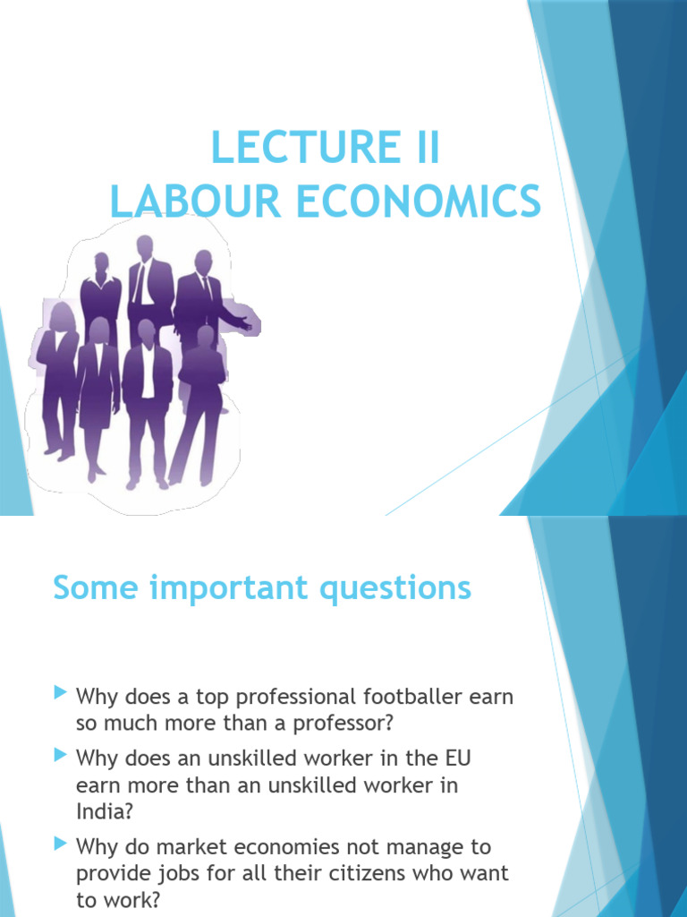 Labour Economics | PDF | Labour Economics | Profit (Economics)