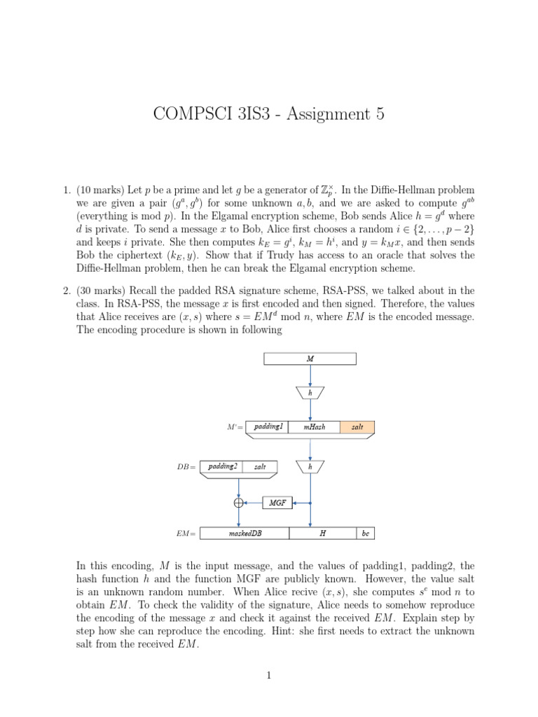 Assignment 5 | PDF | Algorithms | Cyberwarfare