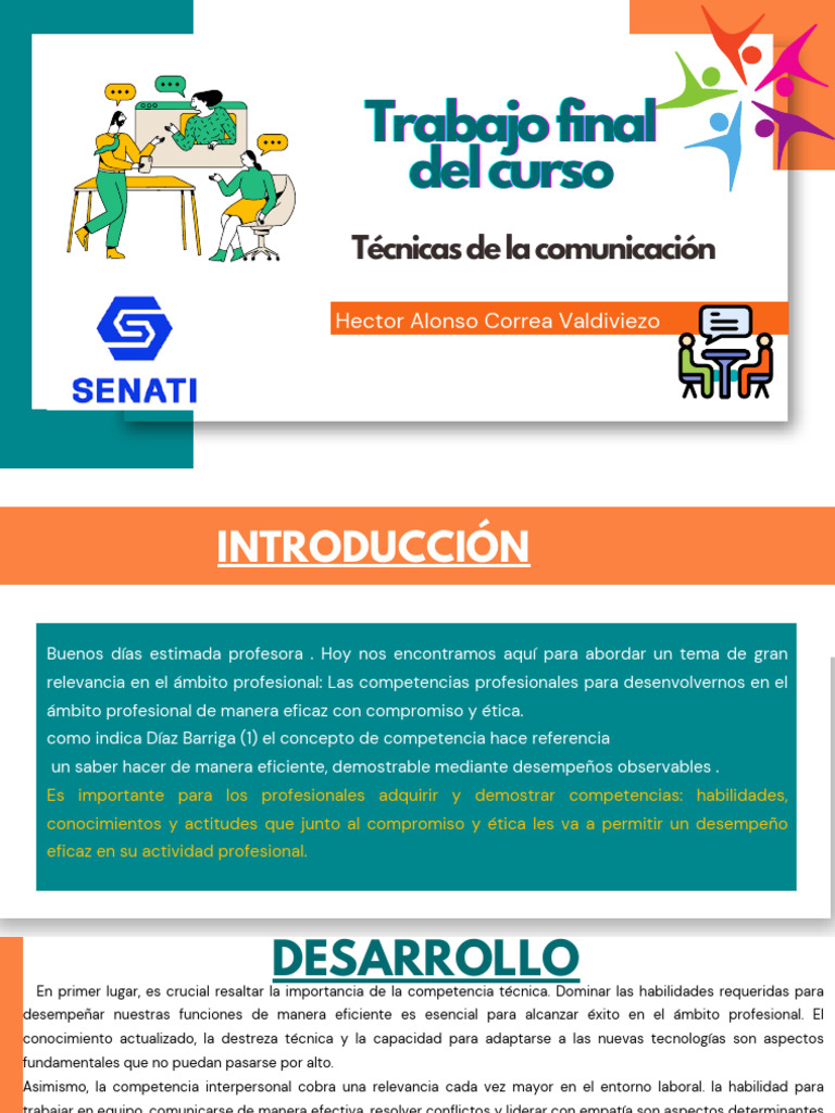 Trabajo Final Del Curso | PDF