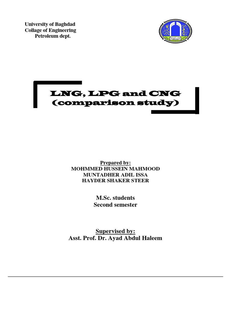 NGL . LPG . CNG REPORT | PDF | Natural Gas | Liquefied Natural Gas
