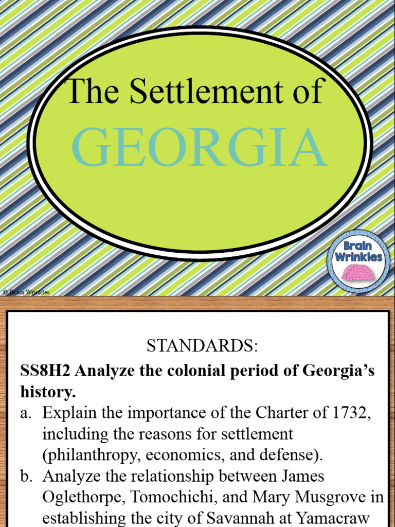 Settlement of Georgia - Student | PDF | British Colonization Of The ...