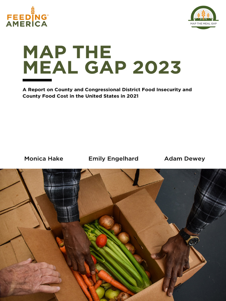 Map The Meal Gap 2023 | Download Free PDF | Supplemental Nutrition ...