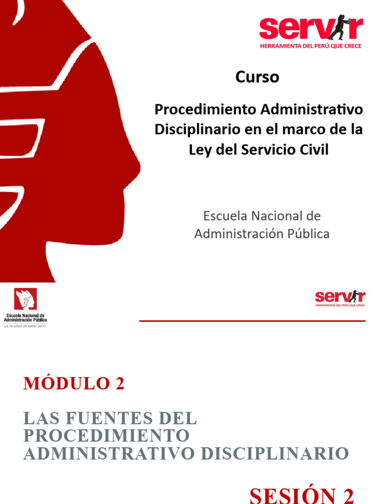 2 Modulo PPT Sesiones 2-3 Curso PAD | PDF | Regulación | Estatuto de ...
