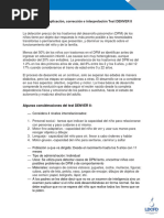 Prueba EDI para Evaluación Infantil | PDF | El embarazo | Parto