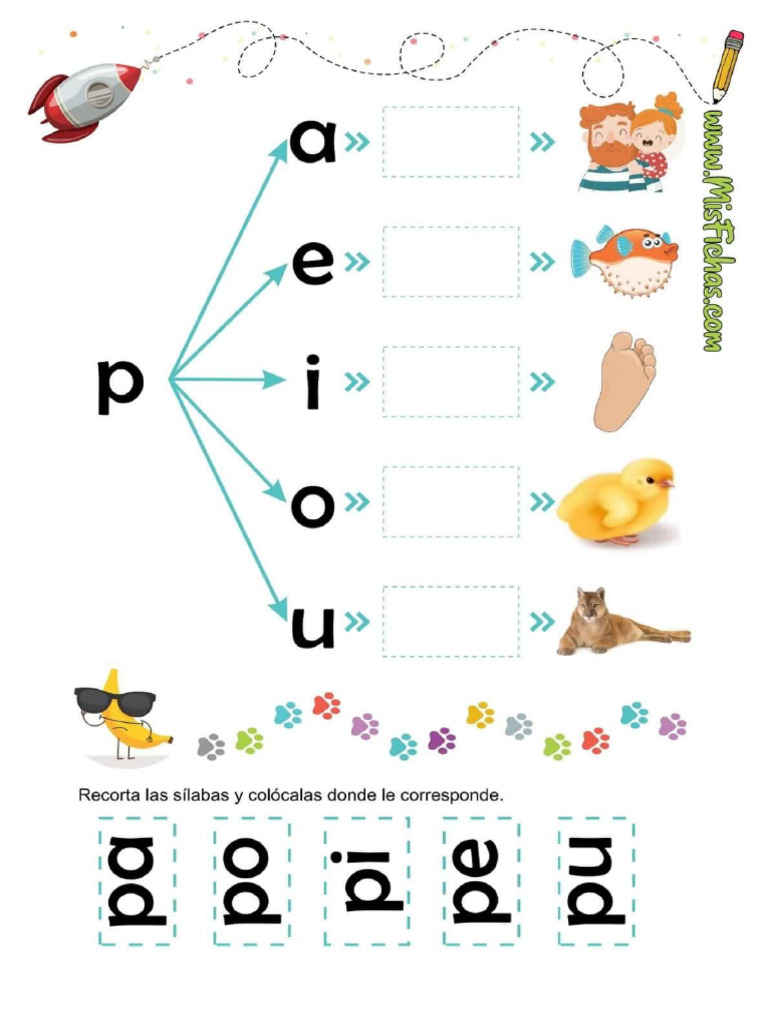 Sílaba Pa Pe Pi Po Pu | PDF