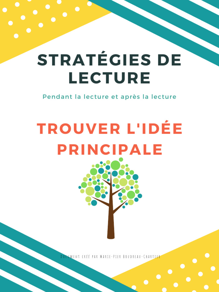 Stratégie de Lecture Trouver Lidée Principale | PDF