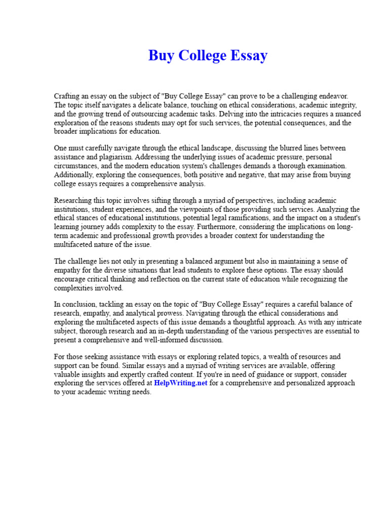 Buy College Essay | PDF | Sea Level Rise | Sea