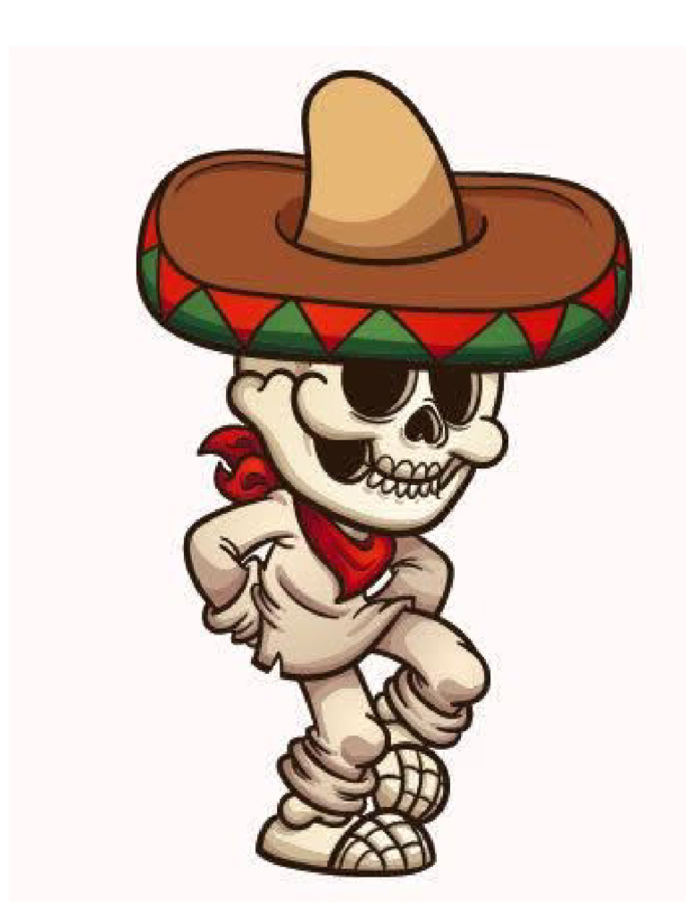 Calavera Mexicana Bailando | PDF