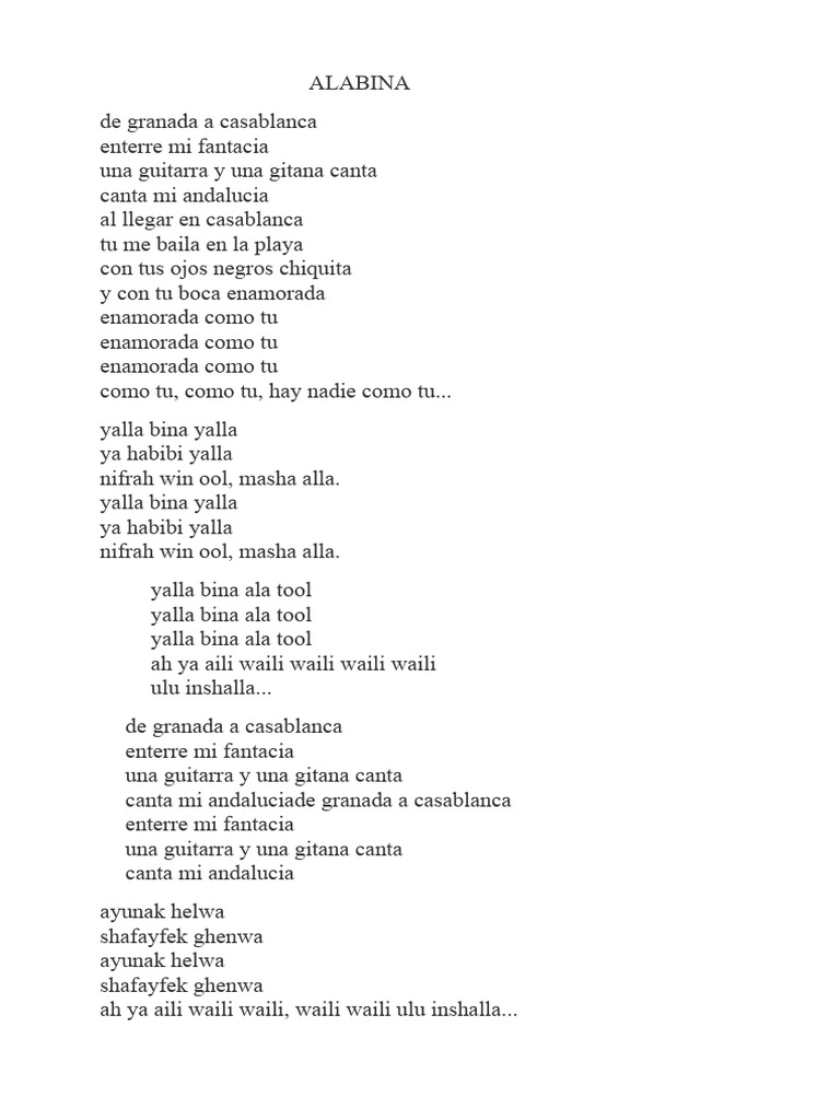 ALABINA | PDF