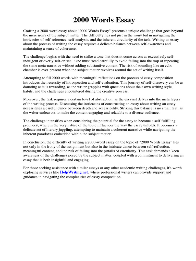 2000 Words Essay | PDF | Sarbanes–Oxley Act | Probiotic