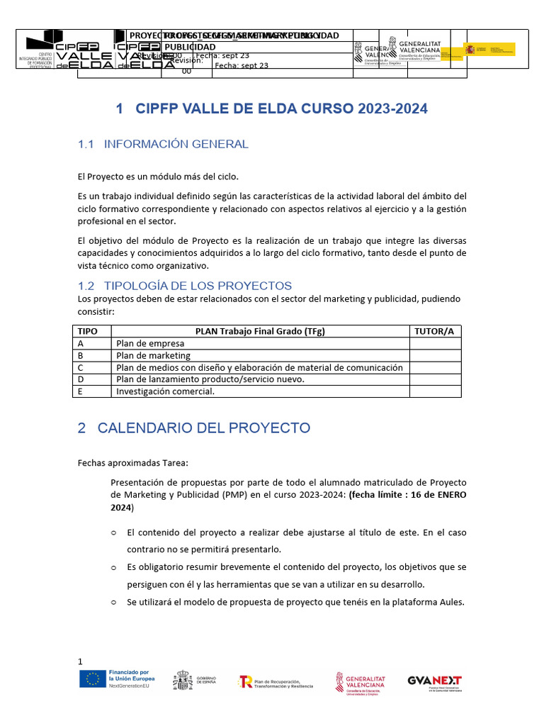 Proyecto Explicacion | PDF | Sumario abstracto) | Publicidad