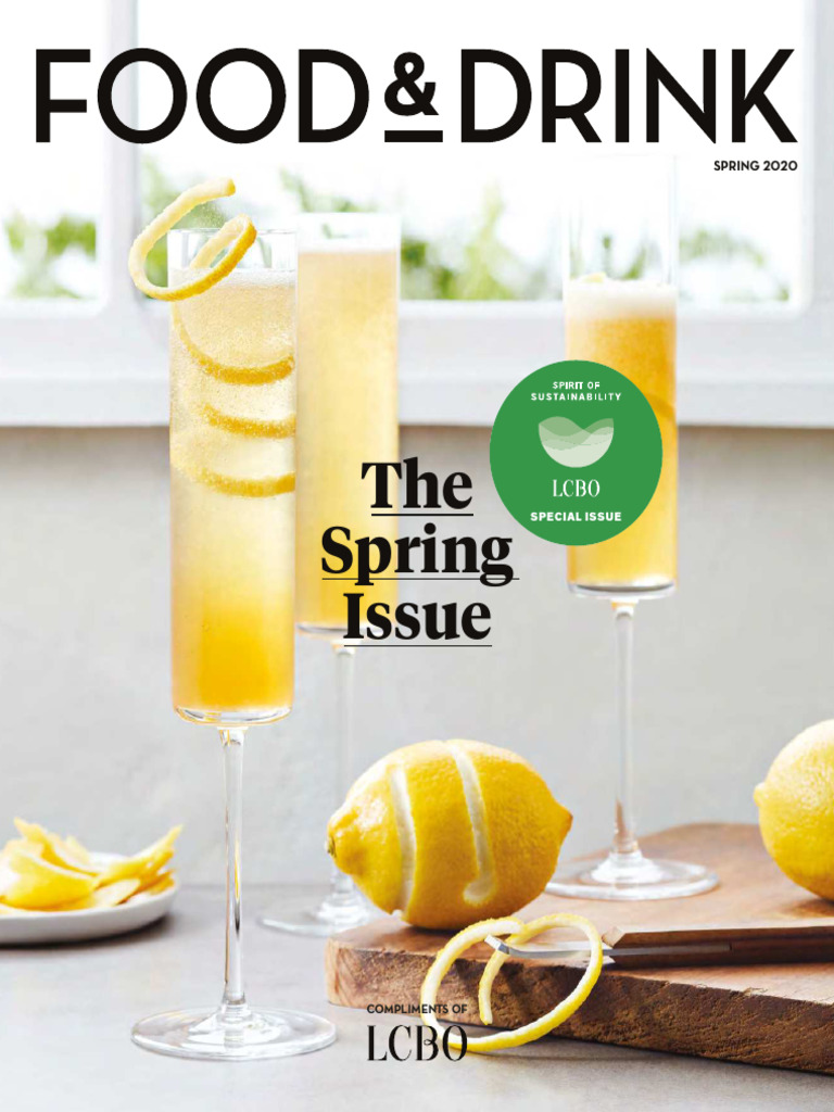 LCBO Food & Drink - Spring 2020 | PDF | Sustainability | Cocktails