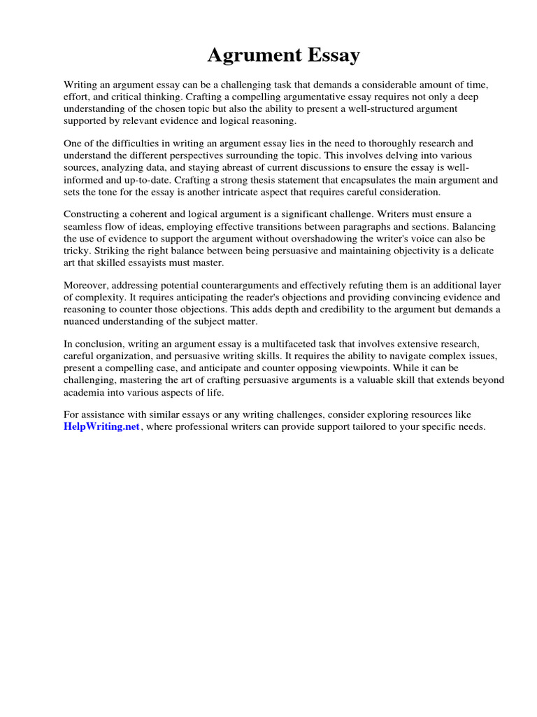 Agrument Essay | PDF | Diesel Engine | Internal Combustion Engine