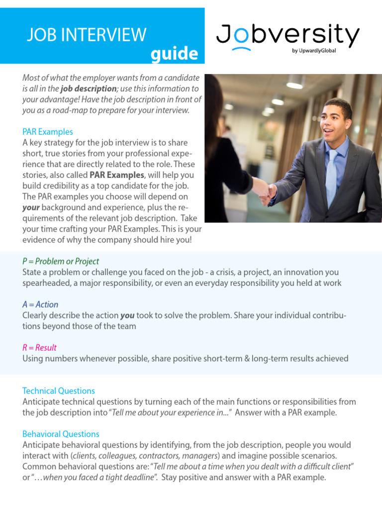 Job Interview Guide | PDF | Job Interview | Business