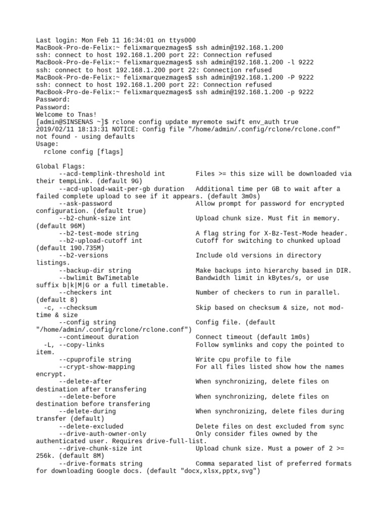 Texto de Terminal | PDF | Computer File | System Software