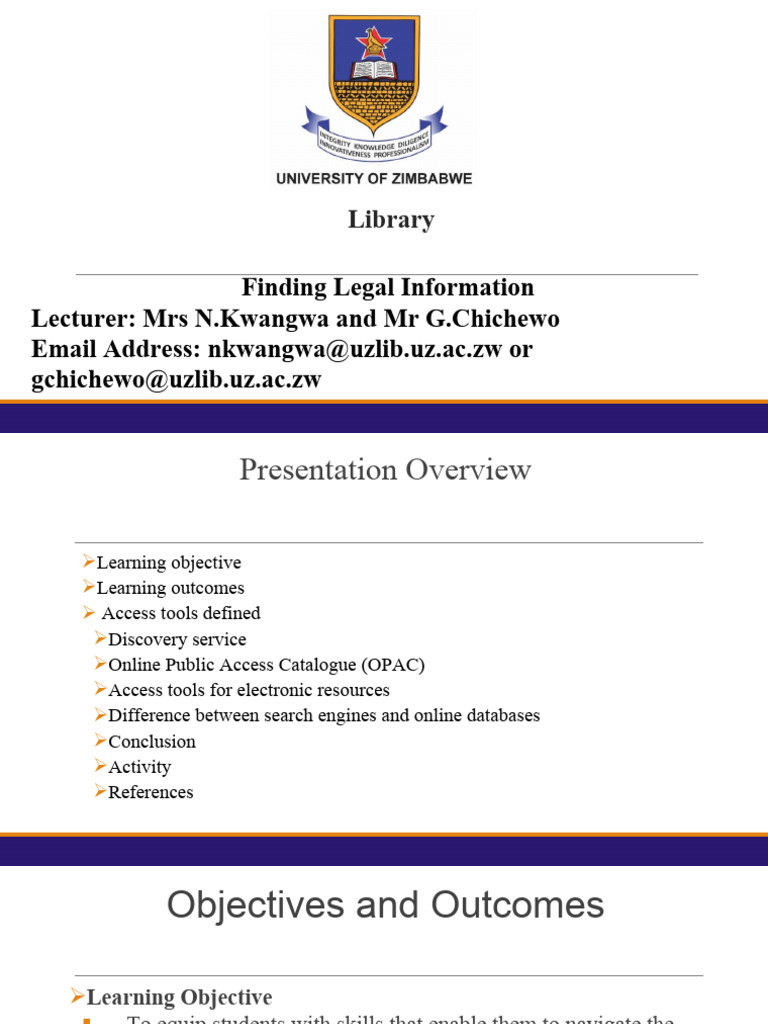 Unit 4 - Finding Legal Information | PDF | Libraries | Databases