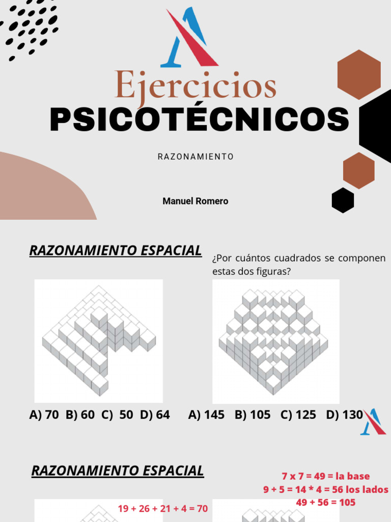 Psicotécnicos Ejercicios Razonamiento 31-03-23 | PDF