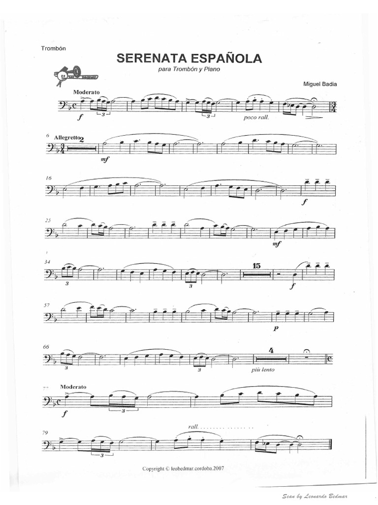 Serenata Española (M.Badía) - 1 | PDF