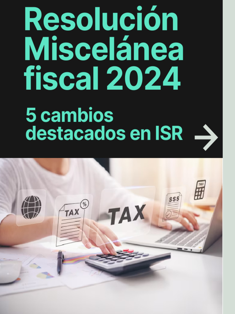 Resolución Miscelanea Fiscal 2024 | PDF Resolución Miscelanea Fiscal 2024 | PDF