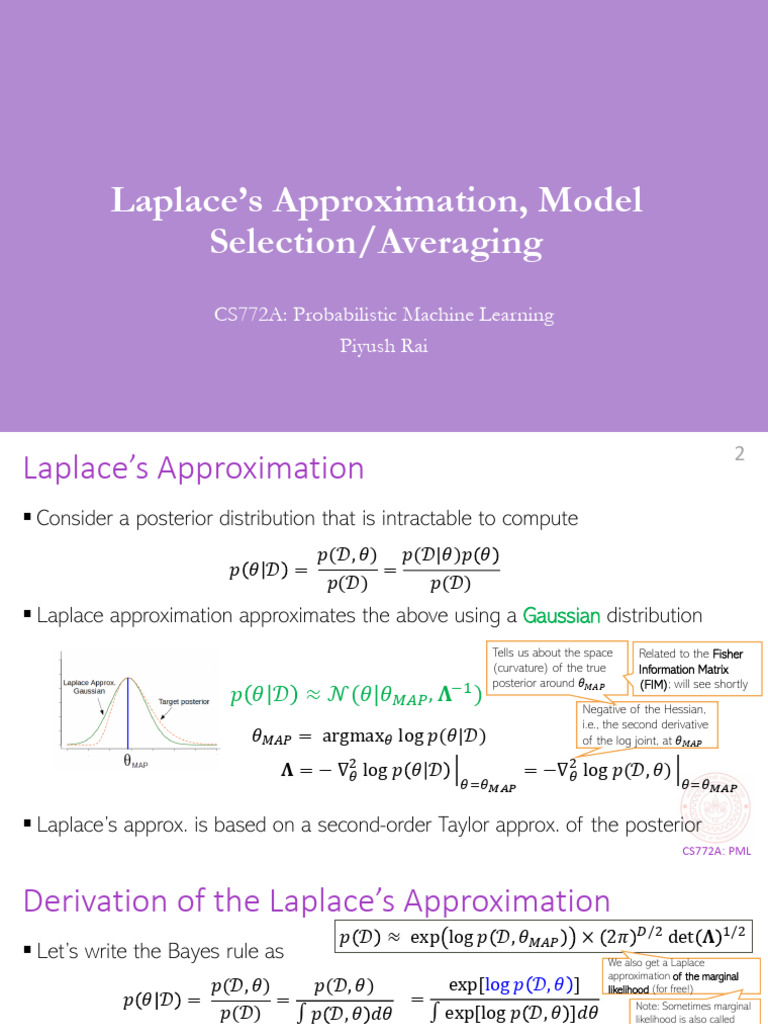 CS772 Lec7 | PDF | Artificial Neural Network | Normal Distribution