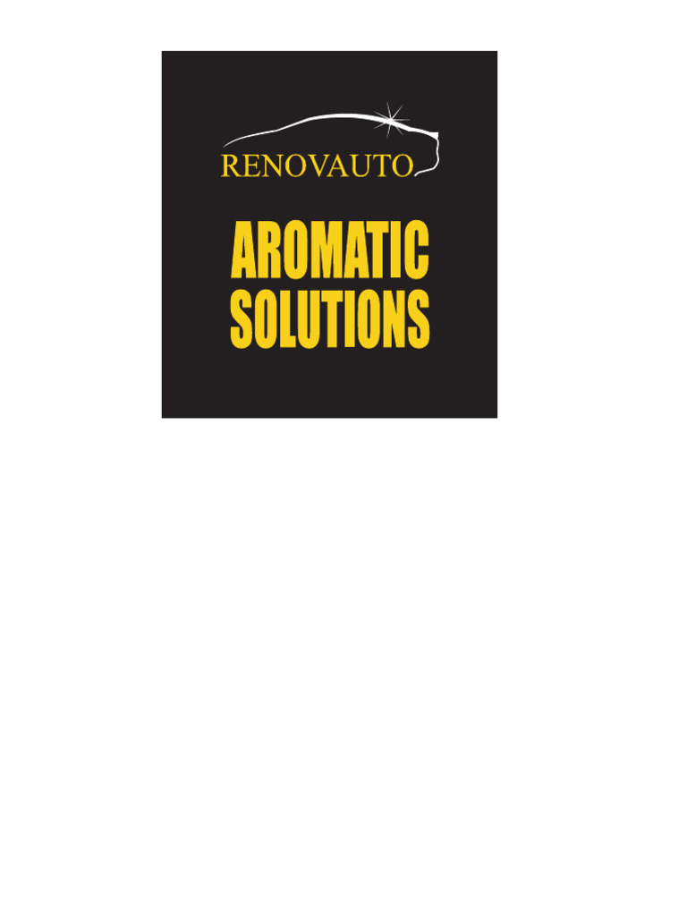 Renovauto y Aromatic Solutions Vector | PDF