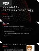 Paranasal Sinuses X-Ray Techniques | PDF | Otorhinolaryngology | Human ...