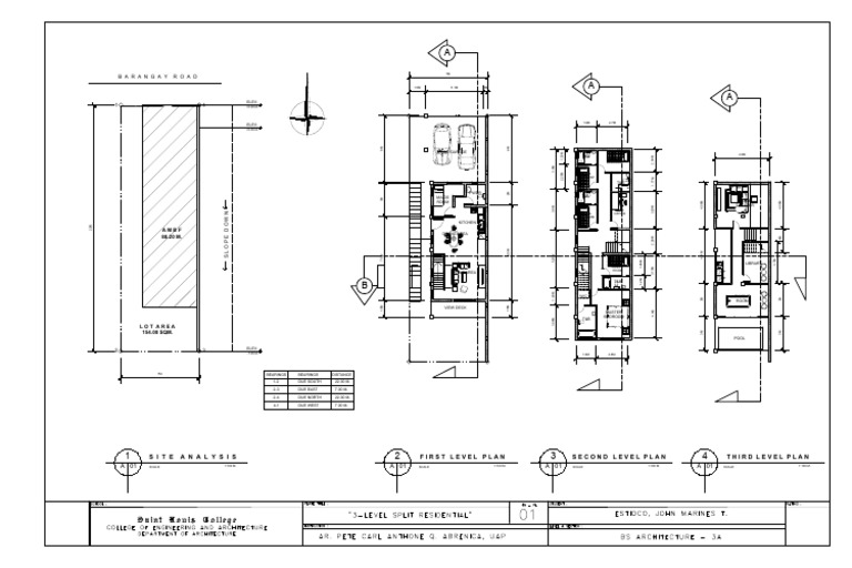 3 Level Split Type Floor Plan | Download Free PDF | Home | Queensland ...