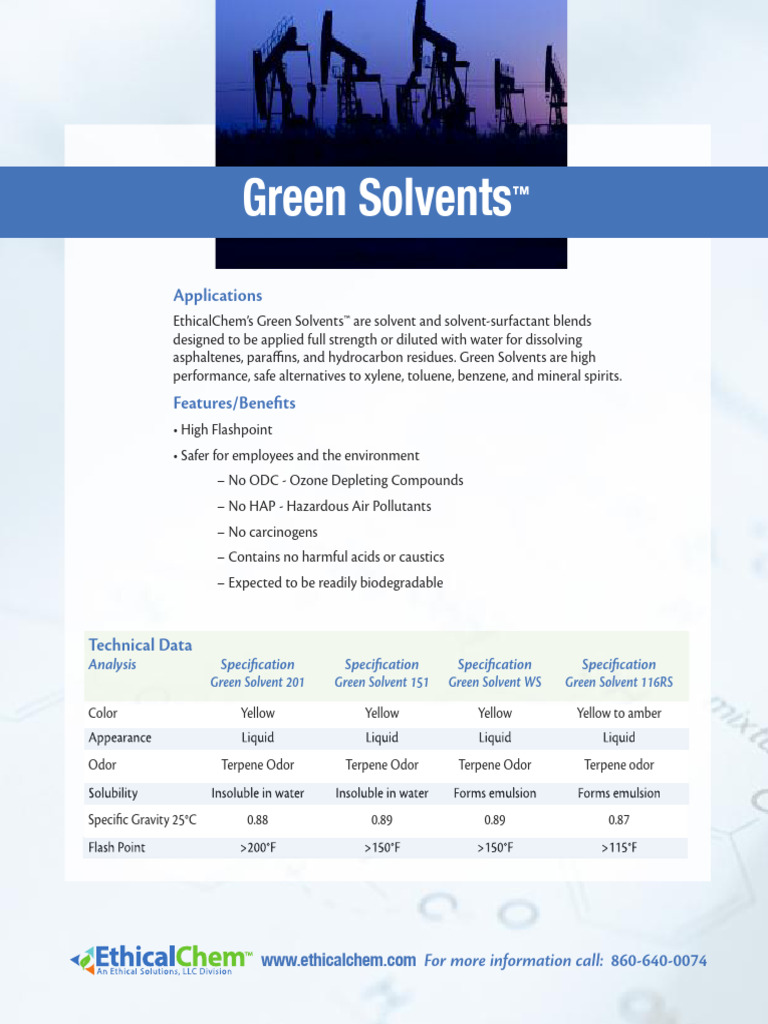 Green Solvents | PDF