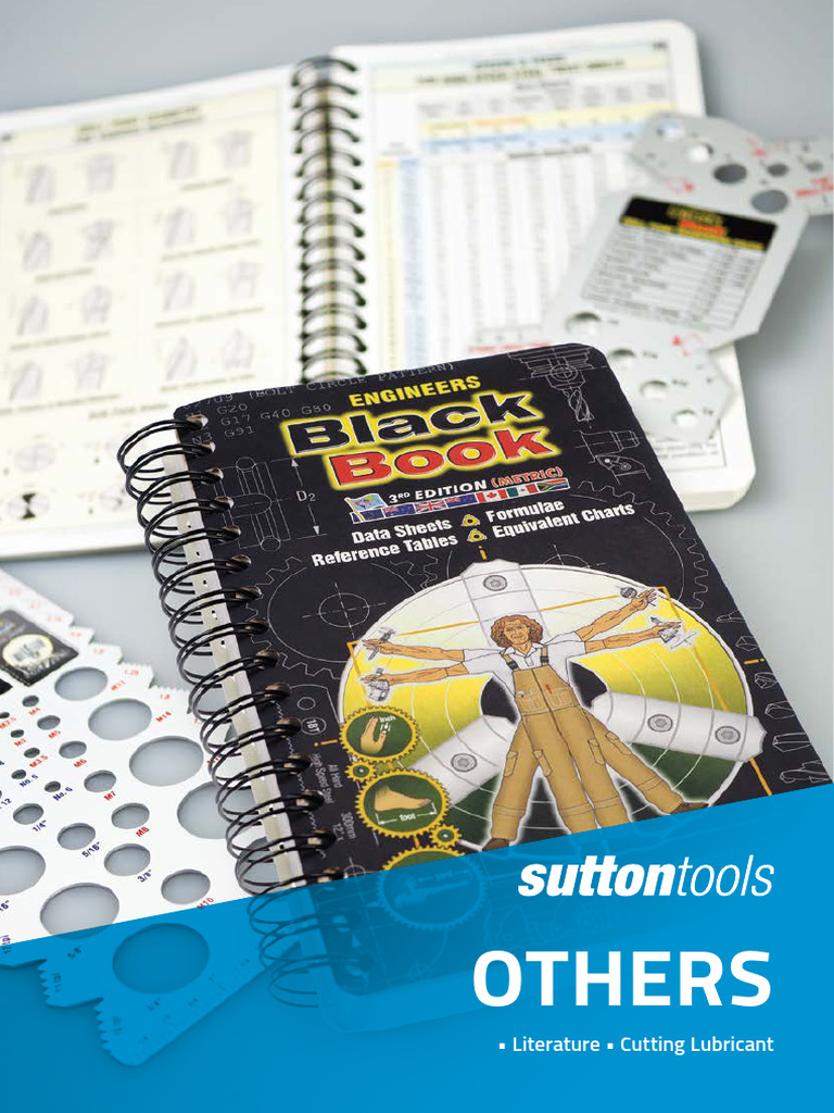 Sutton Tools Black Books Catalogue | PDF | Screw | Materials
