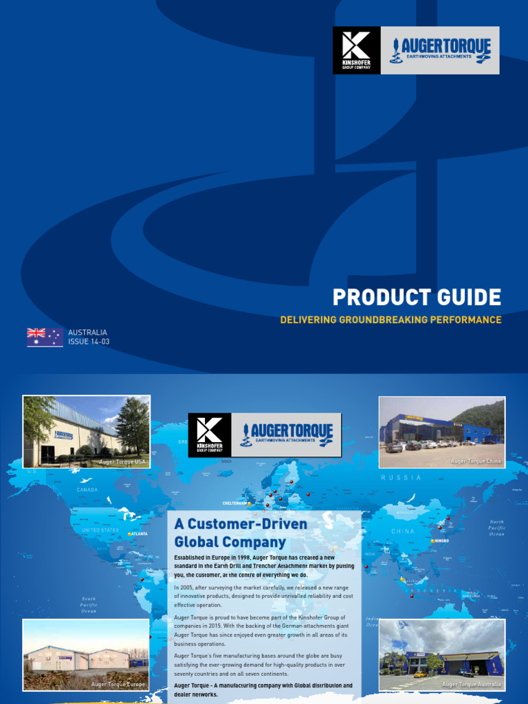Auger Torque Australia Product Guide 2022 Issue 14 03 | PDF | Deep ...