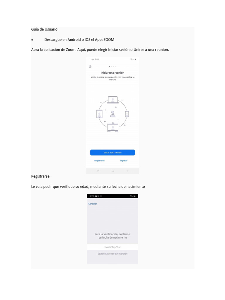 Manual para Celulares | PDF | Chat en linea | Aplicación movil