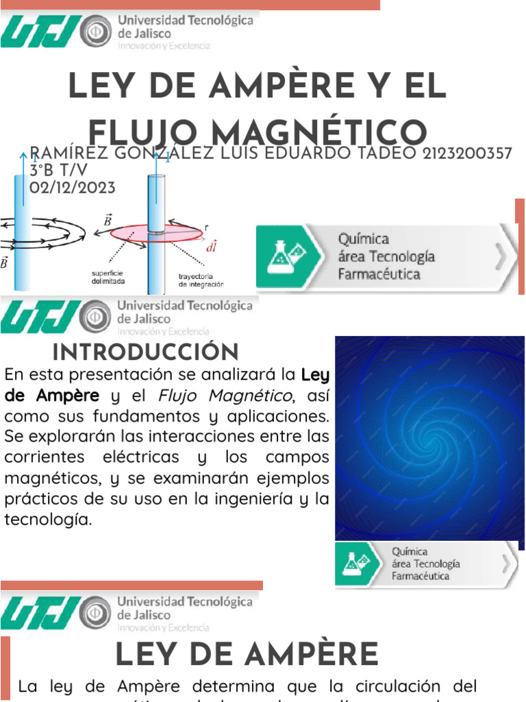 Wepik Ley de Ampere y Flujo Magnetico 20231202232504rIcI | PDF