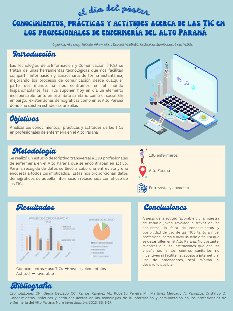 Poster tic | PDF | Tecnología de información y comunicaciones | Enfermería