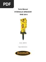 JCB Contractor Breaker Chart | PDF | Mechanical Engineering ...