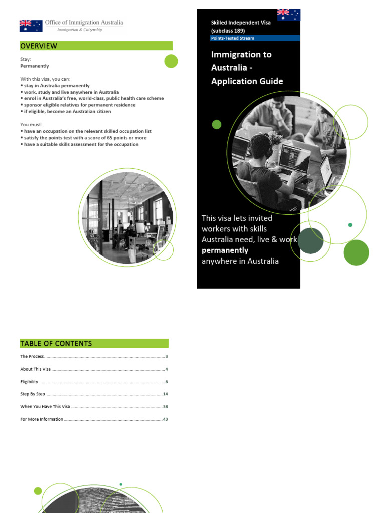 Immigration To Australia Application Guide | PDF | Travel Visa | Passport