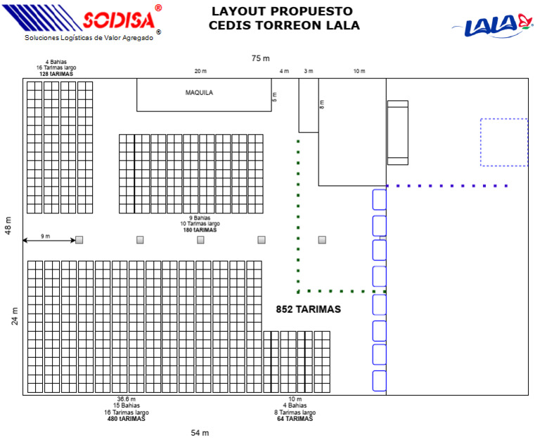 Plano Layout Torreon v2 | PDF