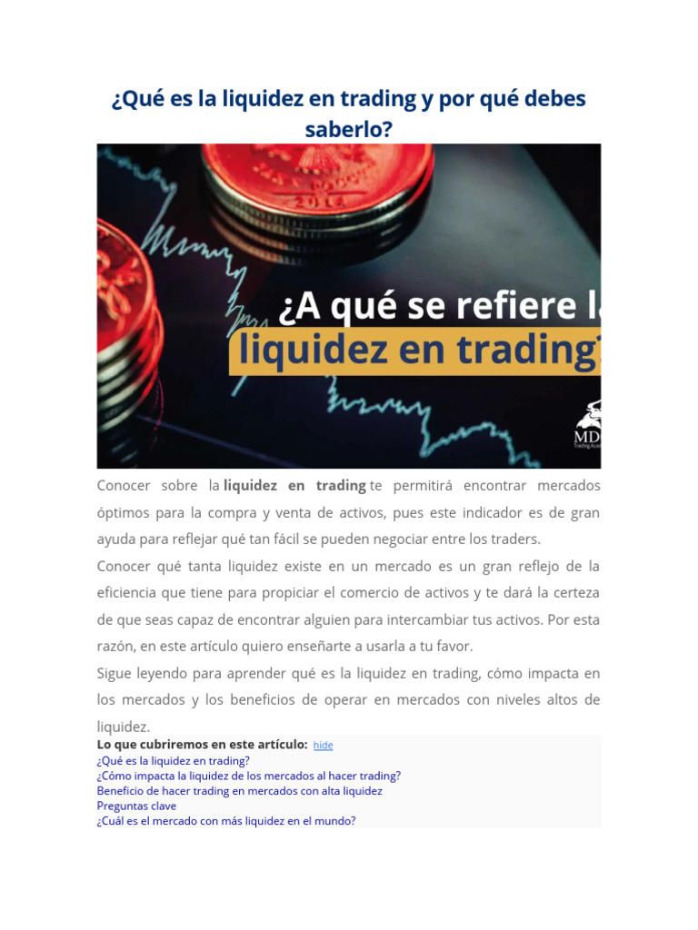 Liquid Ez | PDF | Mercado (economía) | Ciencias económicas