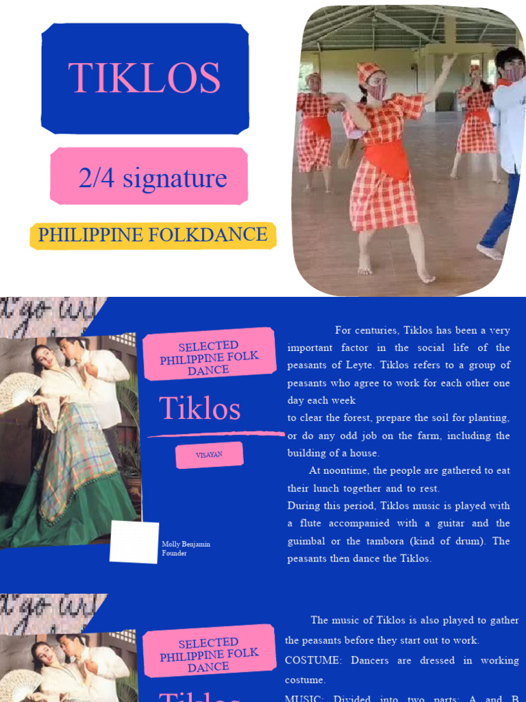 Tiklos | PDF | Dances | Entertainment