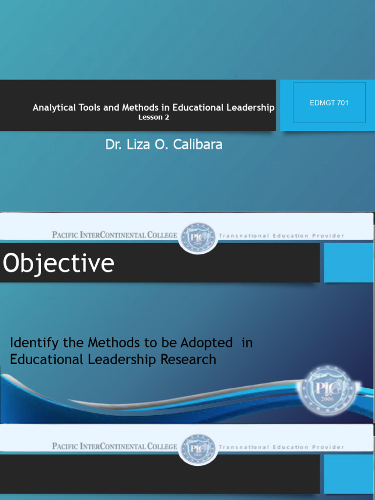 Analytical Tools Lesson 2 PHD | PDF | Data Analysis | Analysis Of Variance