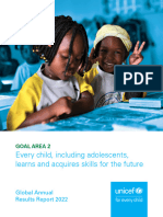 UNICEF Annual Report 2023 Summary | PDF | Malnutrition | Wash