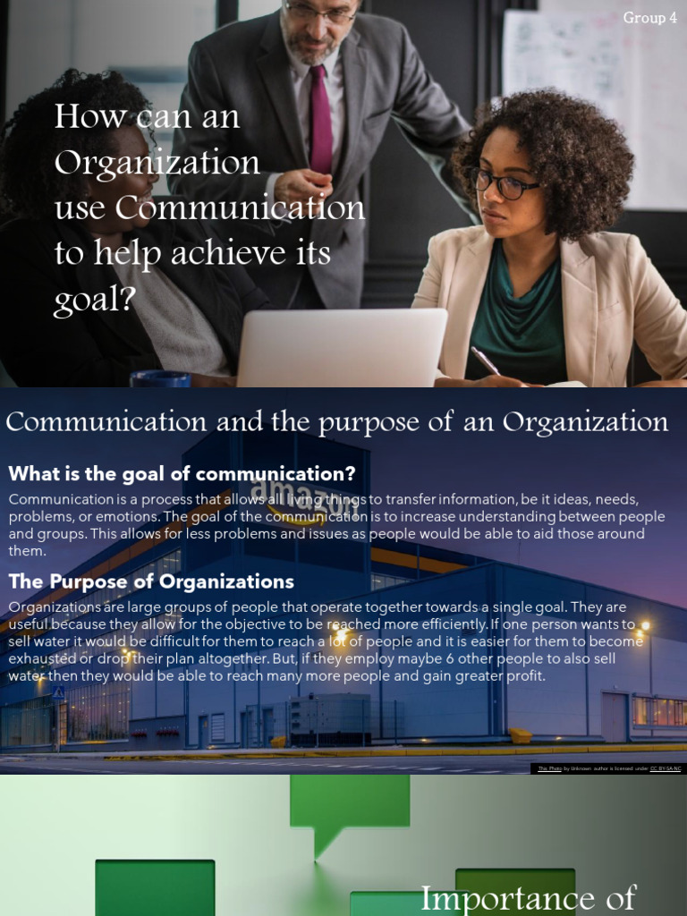 Communication's Importance in An Organization | PDF | Communication ...